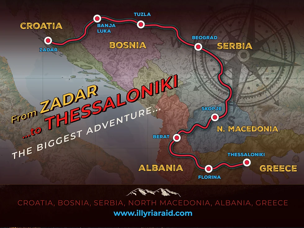 Illyria Raid 7th - 15th September 2024 - Yorkshire Adventurers